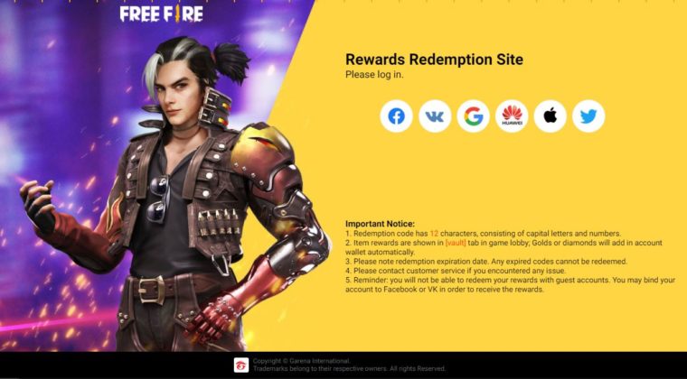 Codiguin FF 2026: Códigos Free Fire Ativos para Resgatar Hoje