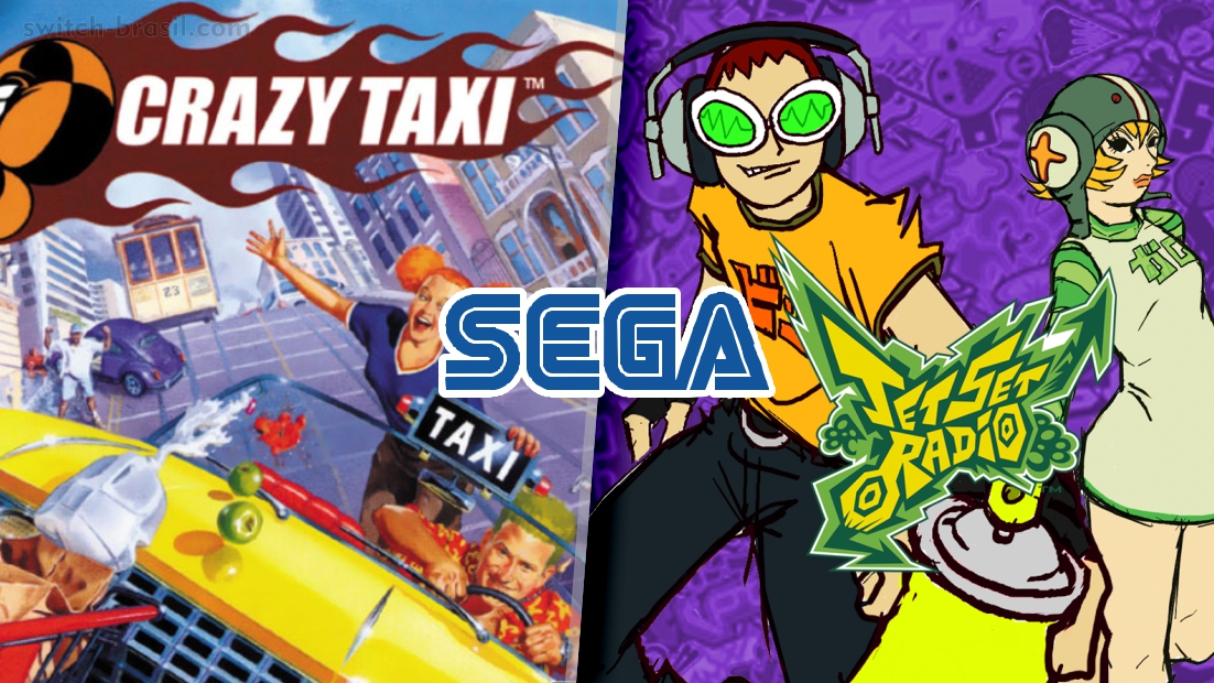 Rumor Reboots De Crazy Taxi E Jet Set Radio Estão Em Desenvolvimento Pela Sega Ps Verso