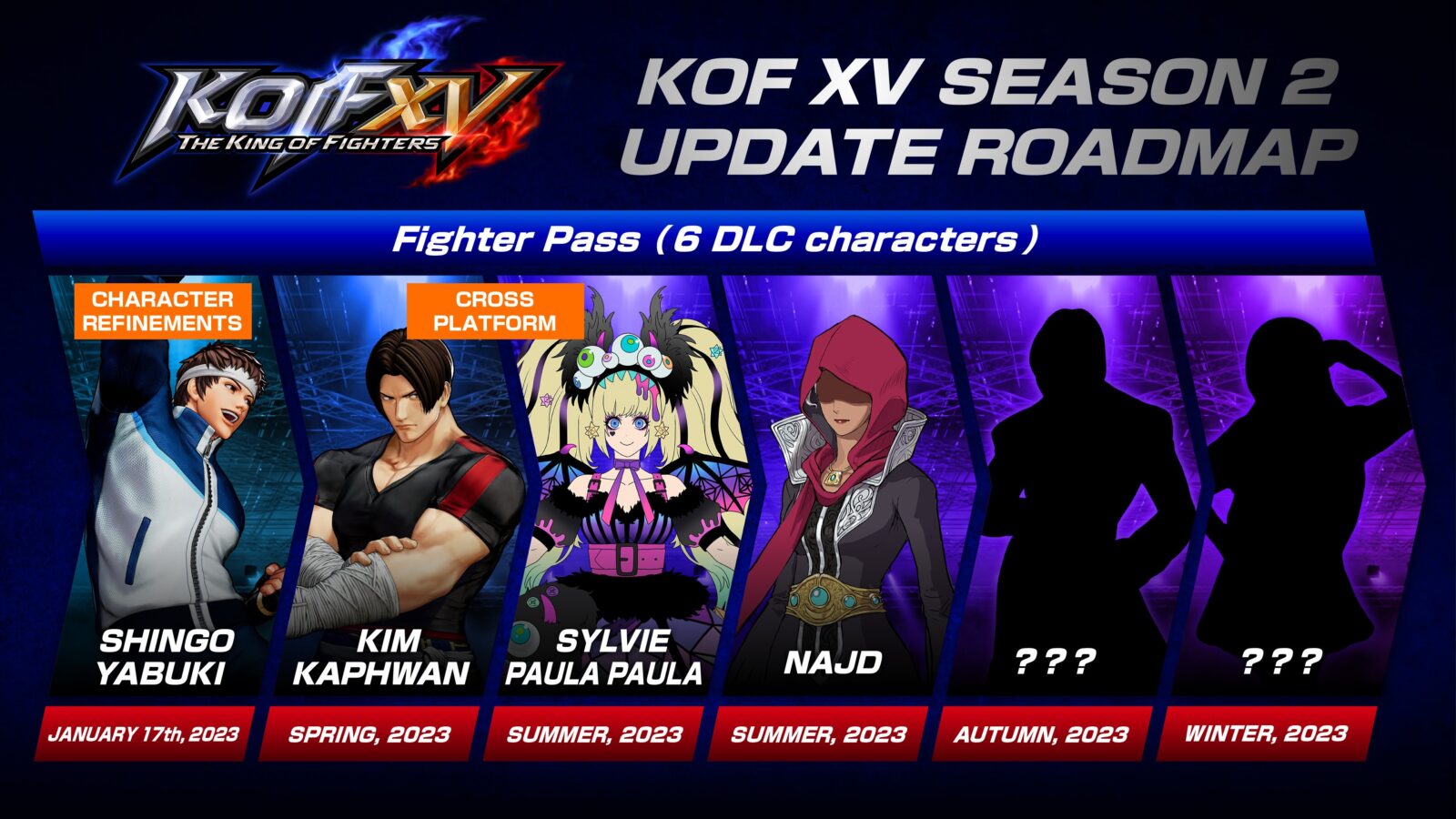 The King of Fighters XV ganha trailer do DLC de Shingo Yabuki; Sylvie e Najd anunciados - PS Verso