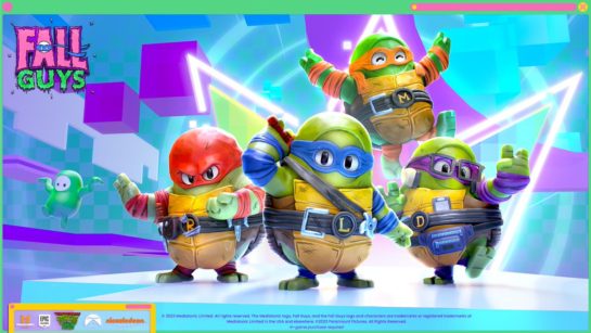 Fall Guys ganha trajes das Tartarugas Ninja - PS Verso